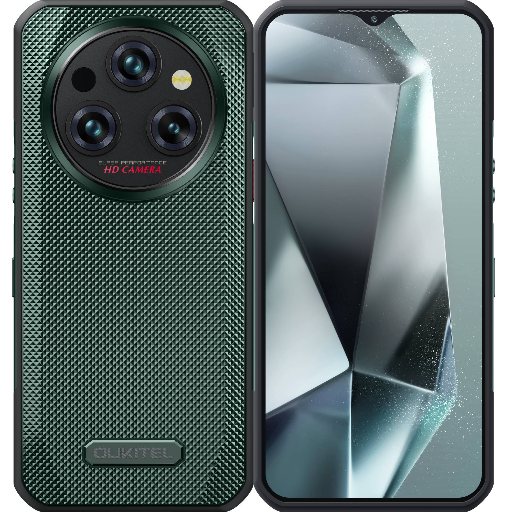 Oukitel WP35 5G Robustes Telefon 11000mAh Akku 15mm Gehäuse Android 14 ...