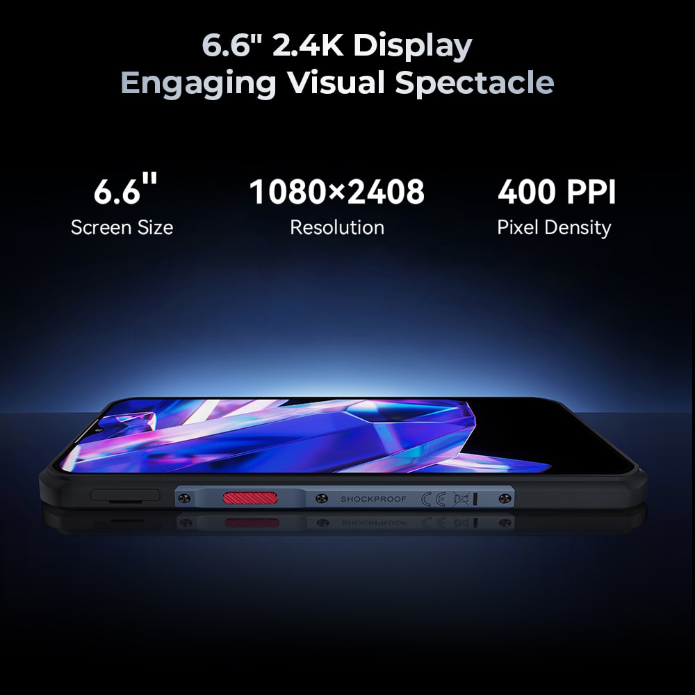 Oukitel WP35 5G Robustes Telefon 11000mAh Akku 15mm Gehäuse Android 14 ...